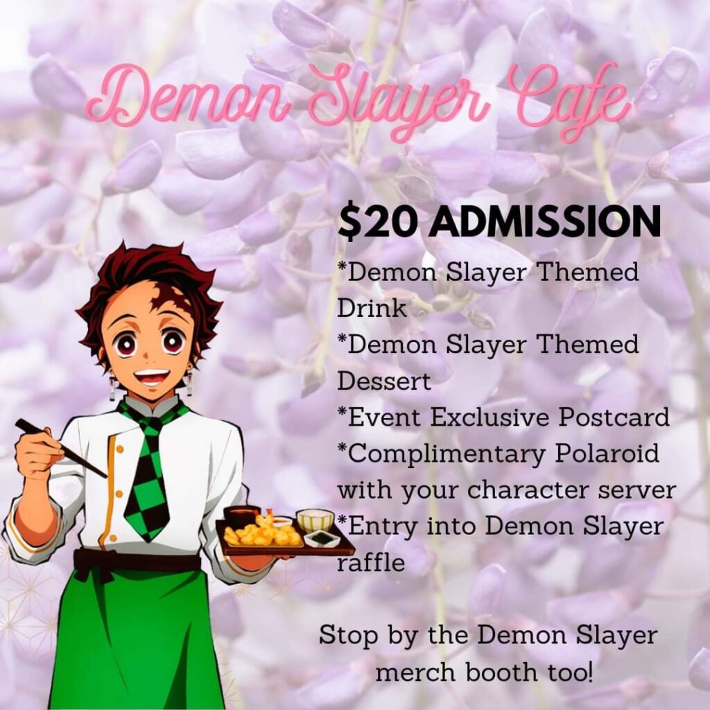 Demon Slayer Cosplay Cafe - July 3rd - Geeky KOOL