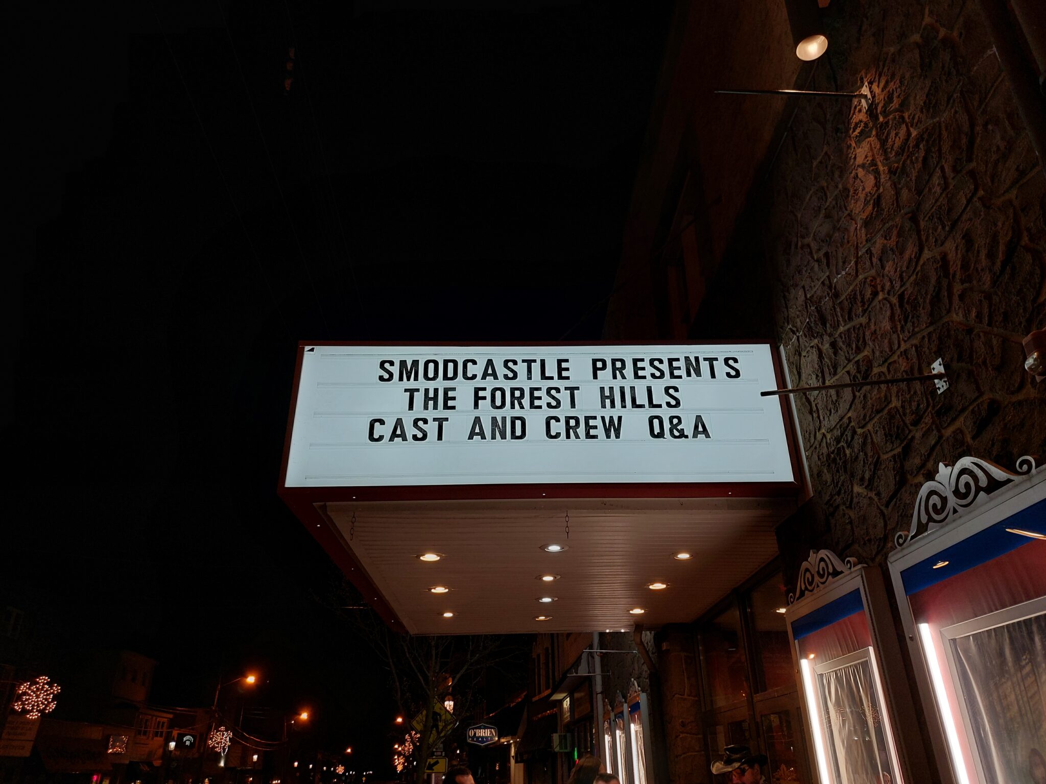 The Forest Hills Premier at SMODcastle Theater in Atlantic Highlands NY ...
