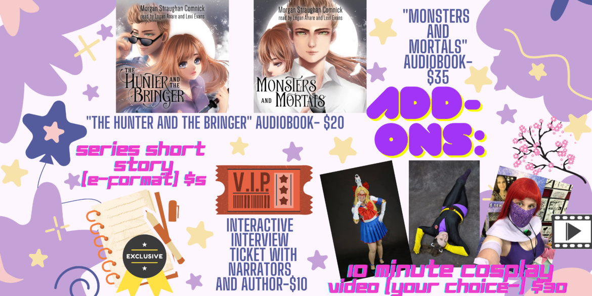 APRIL 4th! "Monsters and Mortals" Audiobook Kickstarter Preview! - Geeky KOOL