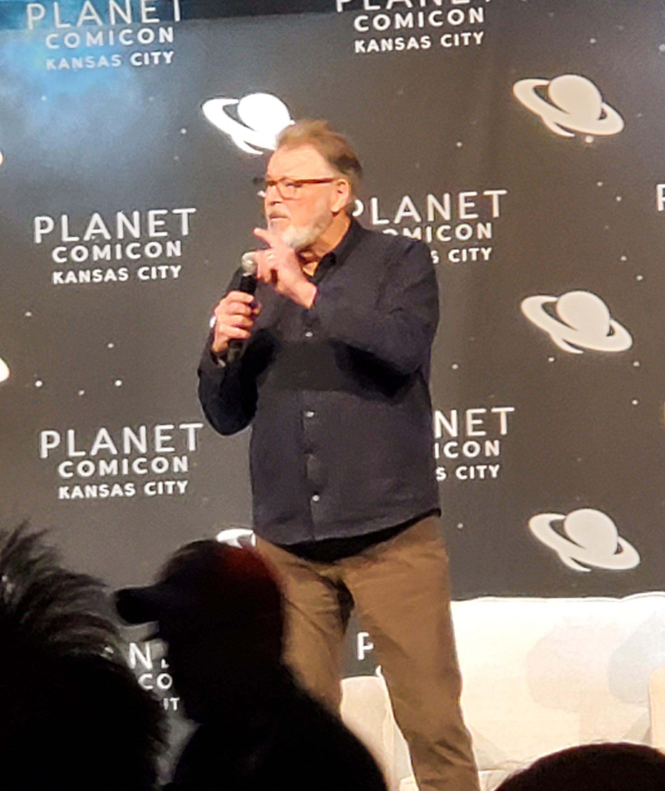 Jonathan Frakes Discusses Star Trek and More @ Planet Comicon - Geeky KOOL