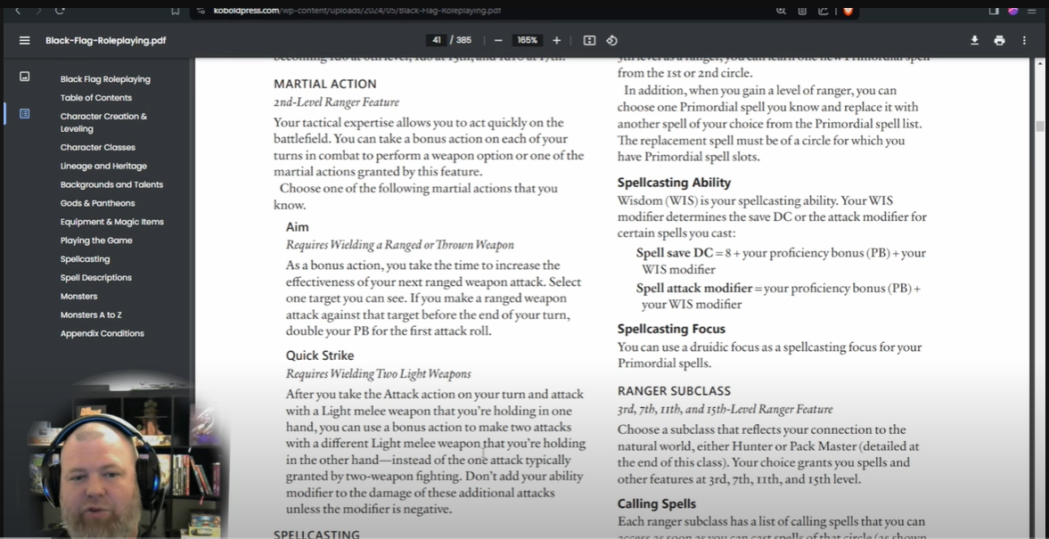 Video: Black Flag Roleplaying - Ranger First Impressions (Tales of the Valiant, ToV) - Geeky KOOL